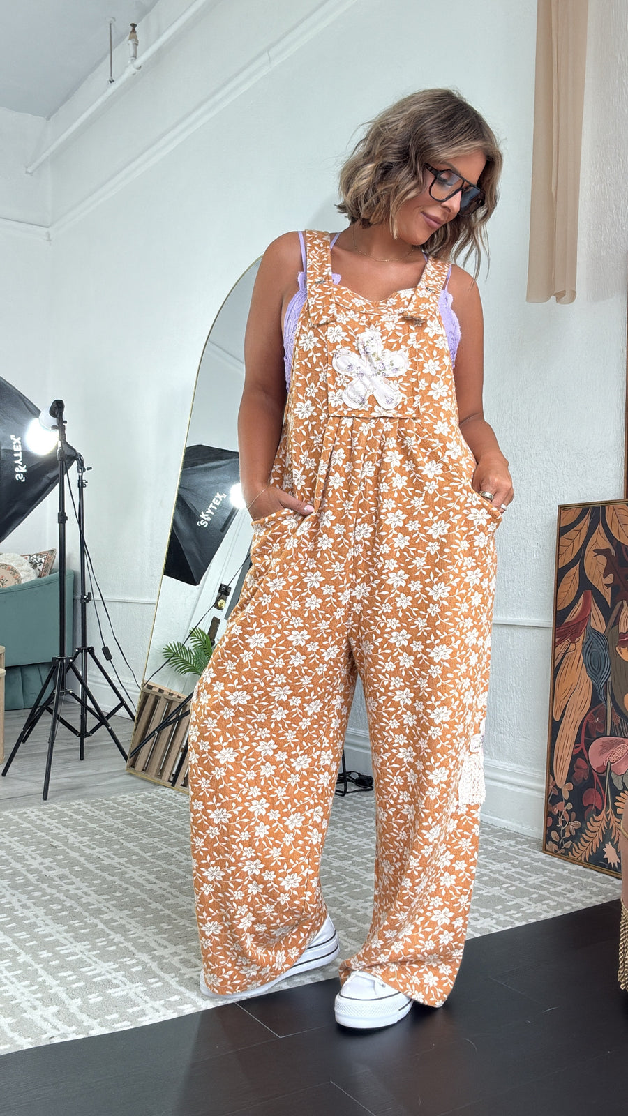 POL: Honeyflower Overalls, Mustard – Everyday Chic Boutique