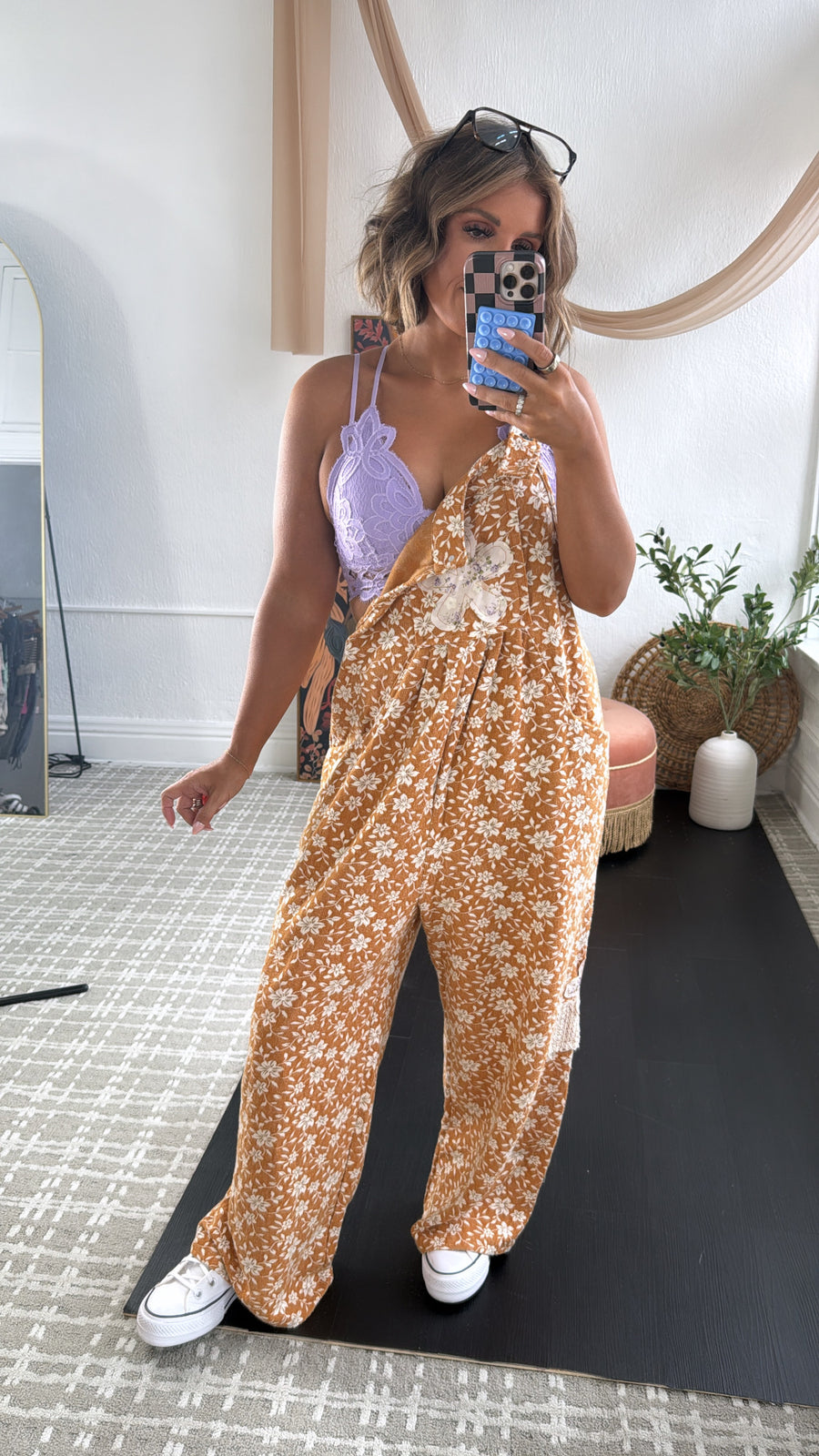 POL: Honeyflower Overalls, Mustard – Everyday Chic Boutique