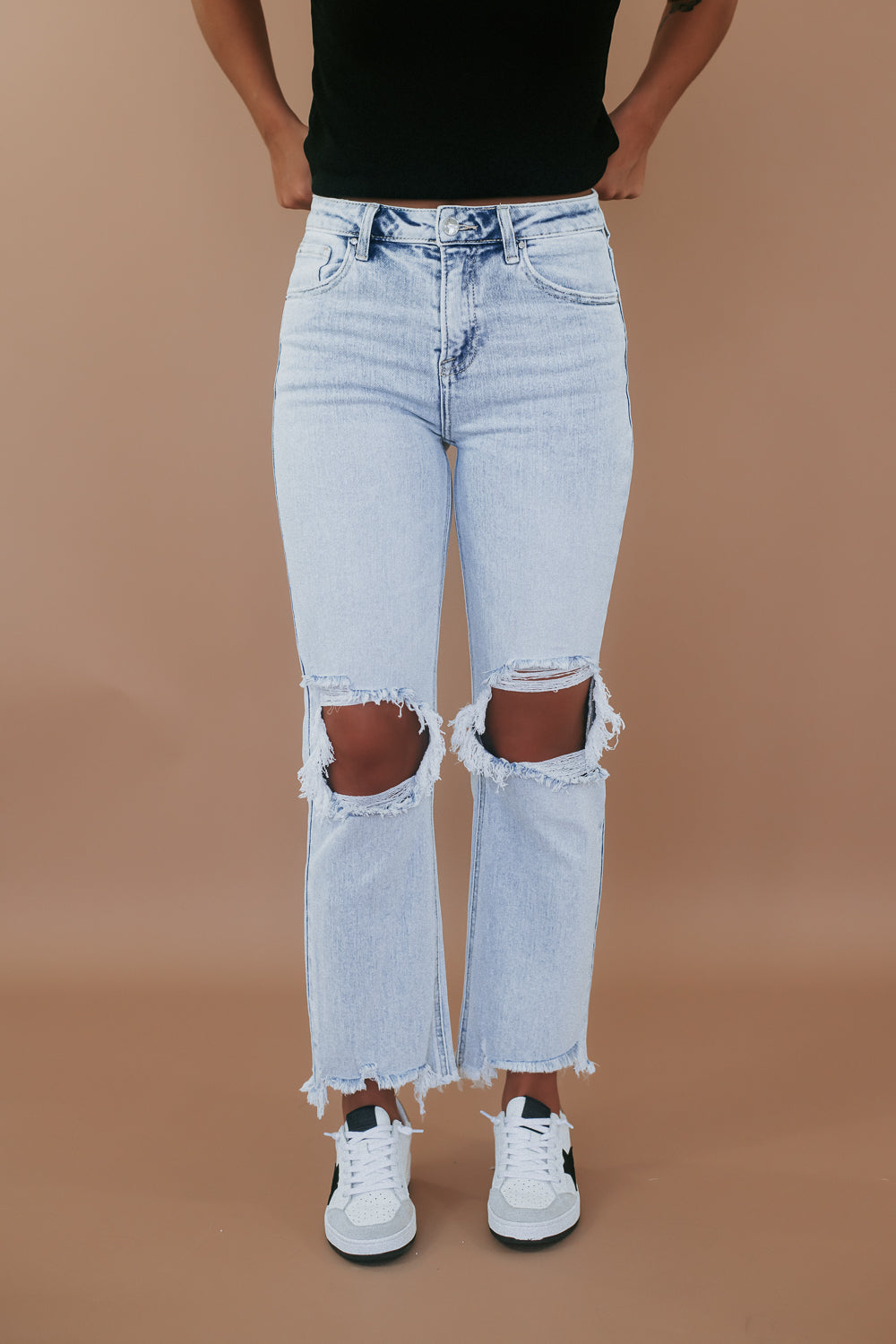 Stevie Straight Leg Jean, Acid Light RISEN – Everyday Chic Boutique