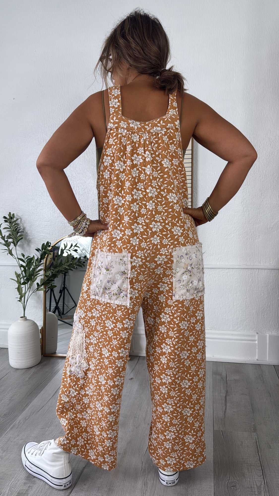 Honeyflower Overalls, Mustard – Everyday Chic Boutique
