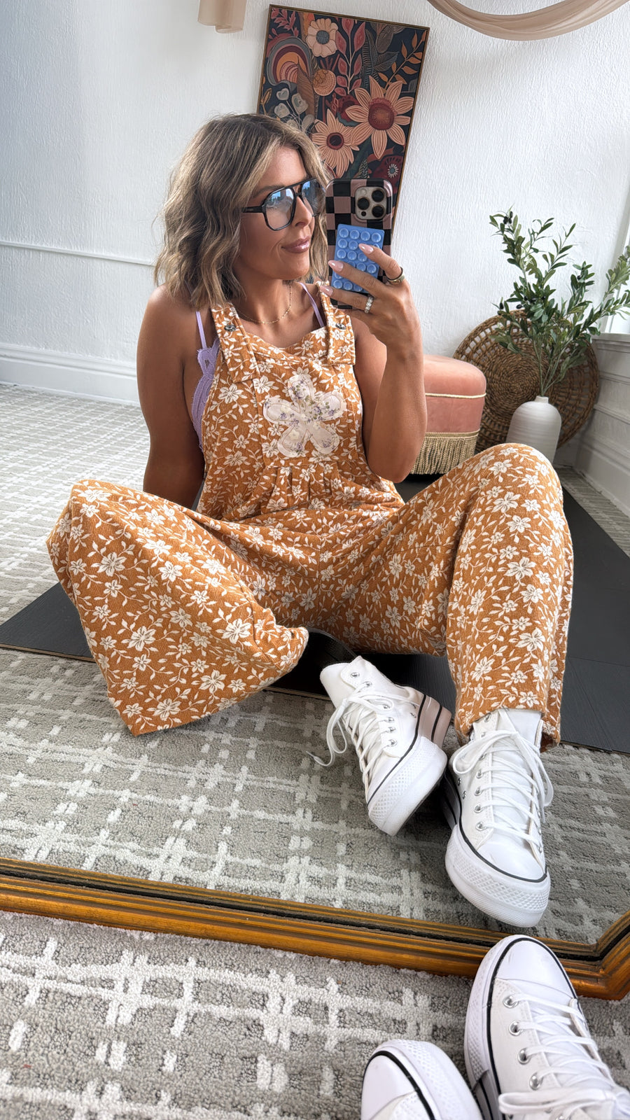 POL: Honeyflower Overalls, Mustard – Everyday Chic Boutique