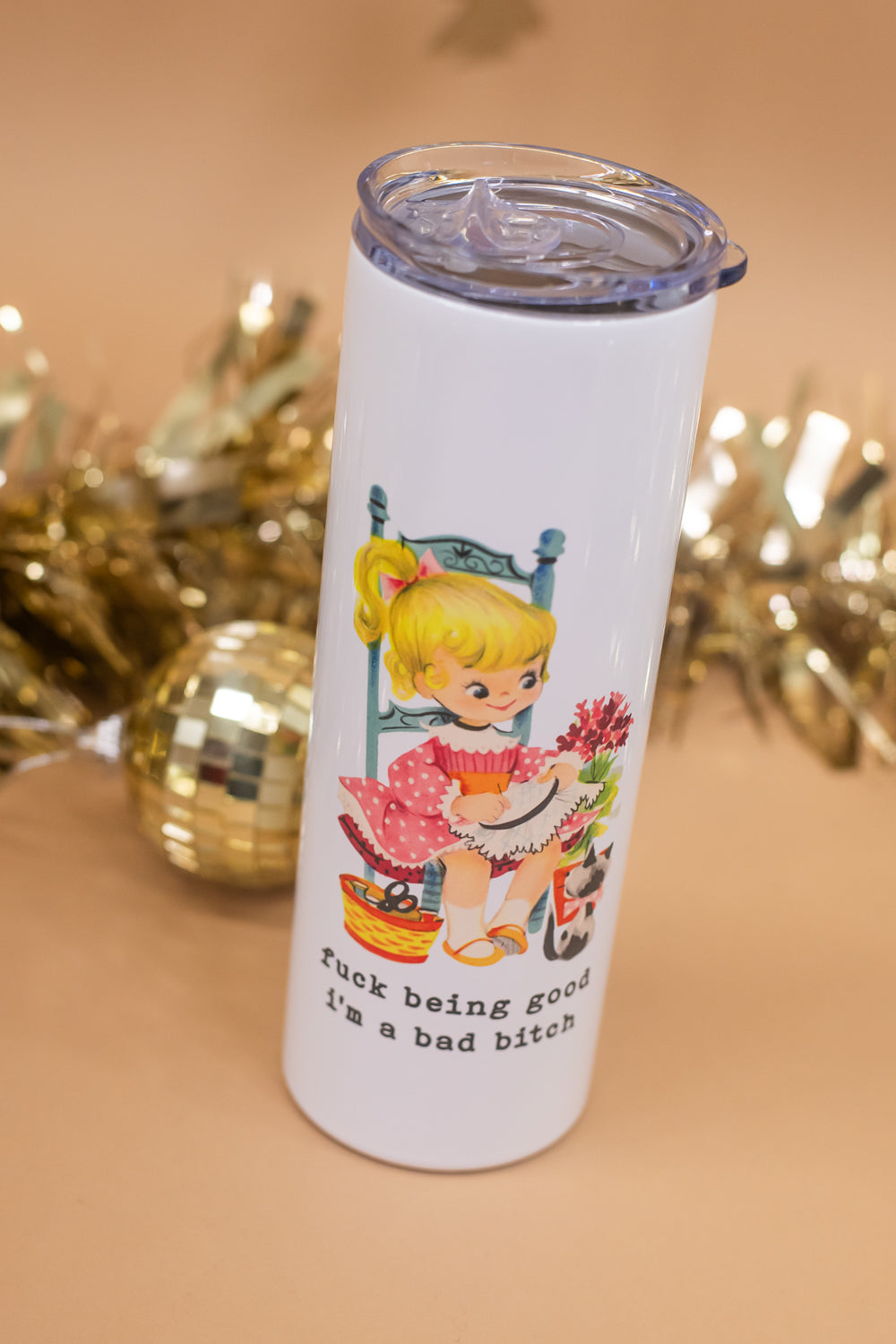 Tall Travel Mug , Bad Bitch – Everyday Chic Boutique
