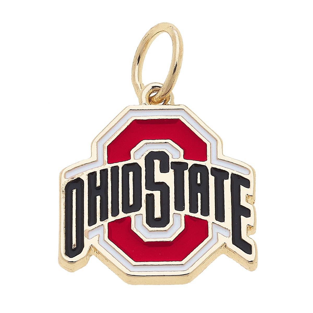 Buckeyes Enamel Logo Charm – Everyday Chic Boutique