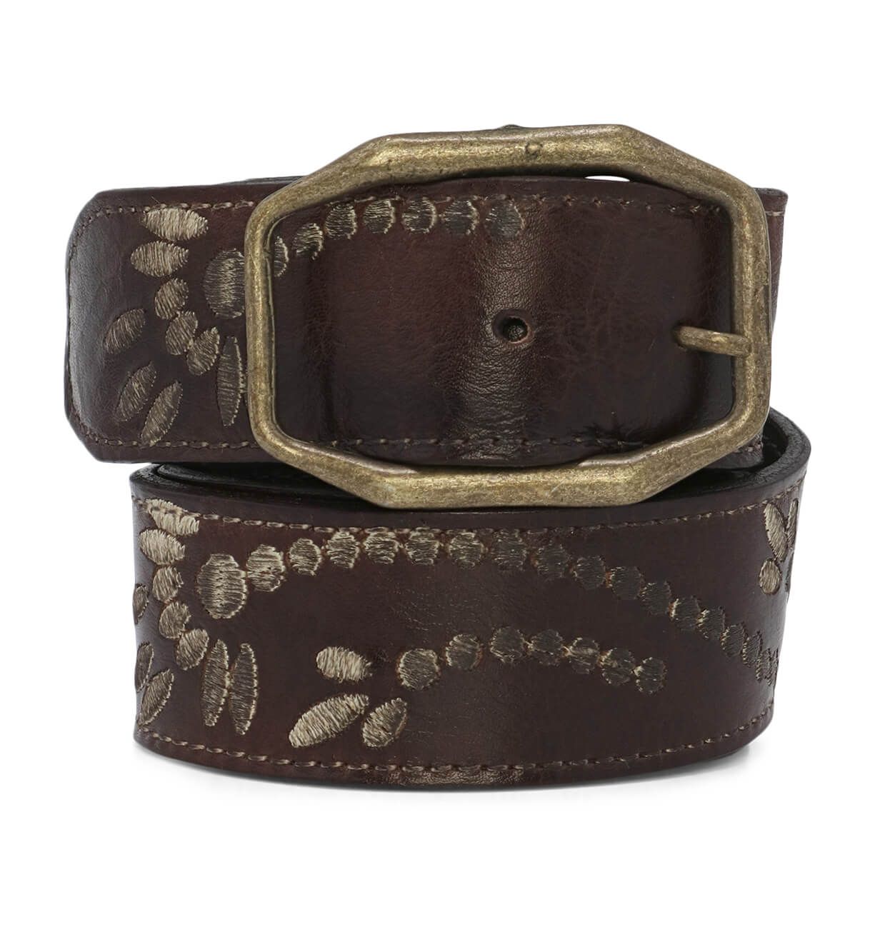 Bedstu Mohawk Leather Belt, Teak Rustic – Everyday Chic Boutique